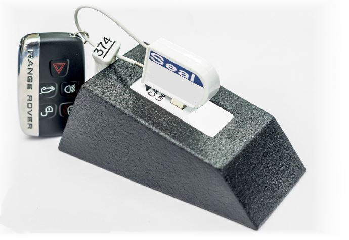 Key-Box Security Tamper Proof Key Rings